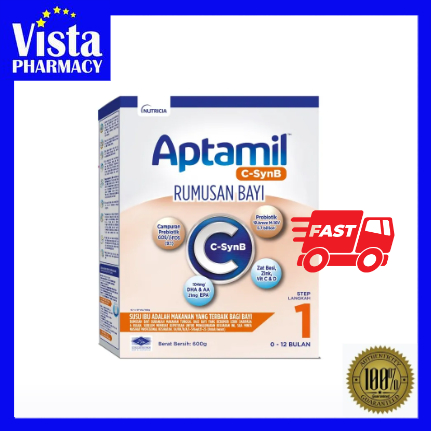 APTAMIL INFANT FORMULA C-SYNB 120G (RED) | STEP 1 120G (BLUE) | Shopee ...