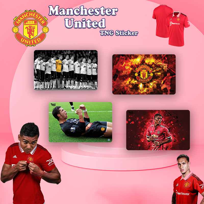 MANCHESTER UNITED (MU) - Tng Touch N Go/Bank Card Sticker Cover ...