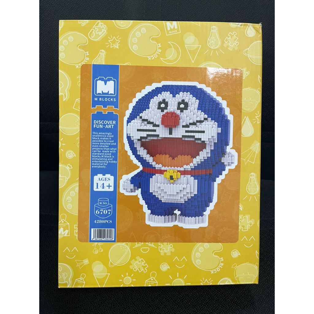 MPIN M6707 4280PCS CLASSIC DORAEMON BUILDING BLOCKS | Shopee Malaysia