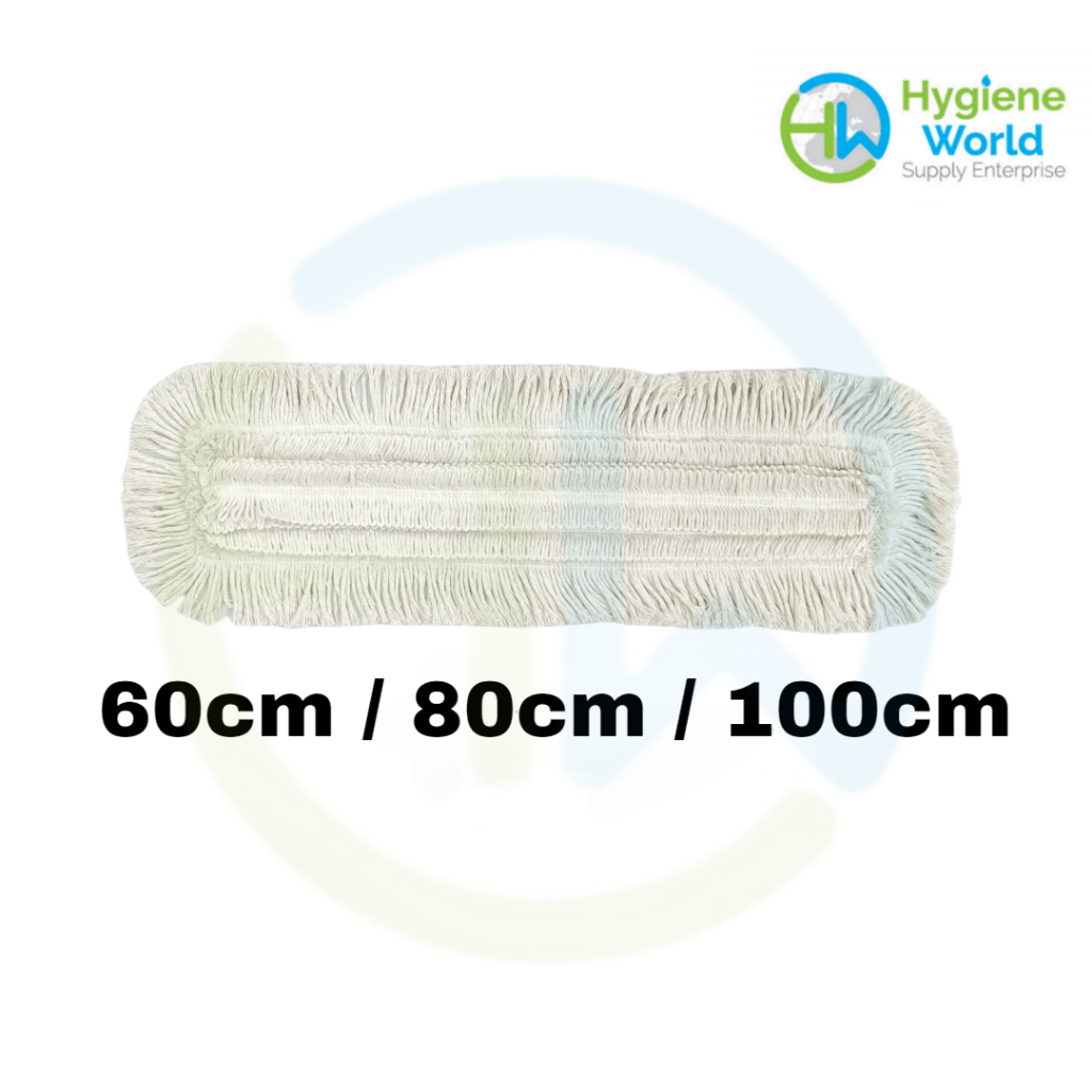 60cm / 80cm / 100cm Cotton Dust Mop Sleeve / FOR CLEANING DIRT/DUST ...