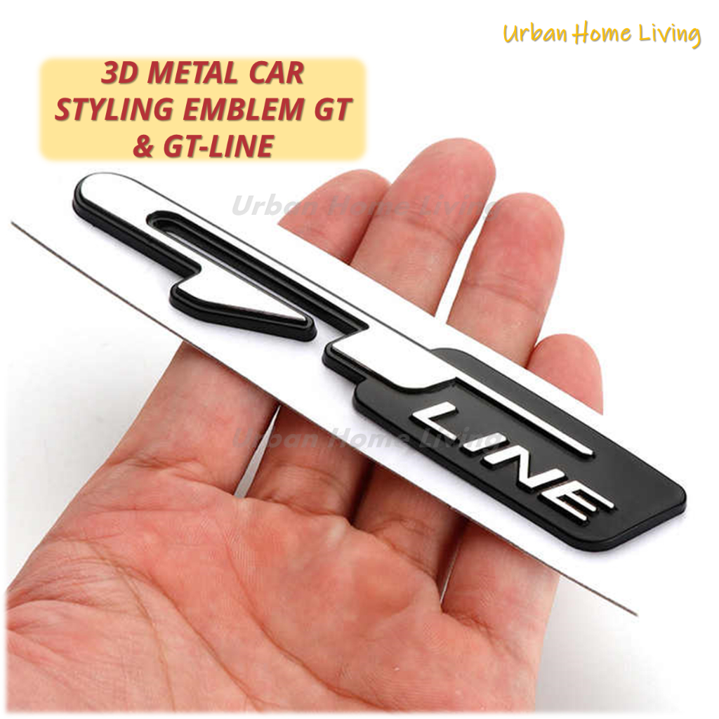 KIA GT-Line 3D ABS Logo Car Styling Rear Tail Trunk Emblem Logo For Kia ...