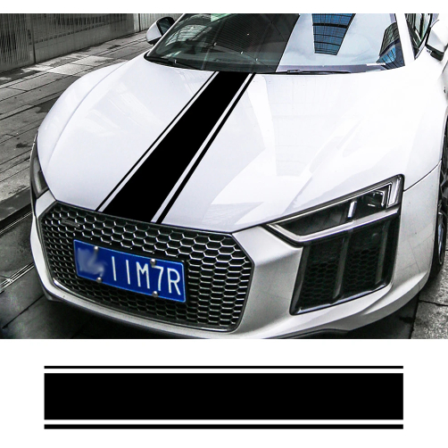 Car Hood Bonnet Engine Cover Stickers Vinyl DIY Decals For Audi BMW ...