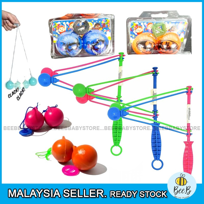 Kids LatoLato Viral Toys Clack Ball Bump Ball Shake Impact Ball ...