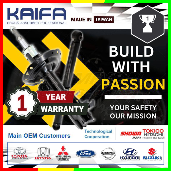 KAIFA Shock Absorber Set Front / Rear Proton Saga FL FLX Saga VVT ...