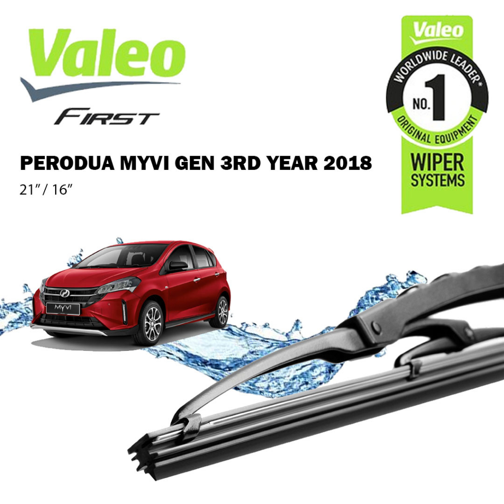 Valeo Perodua New Myvi Soft Wiper 22'/16' inch (READY STOCK) | Shopee ...
