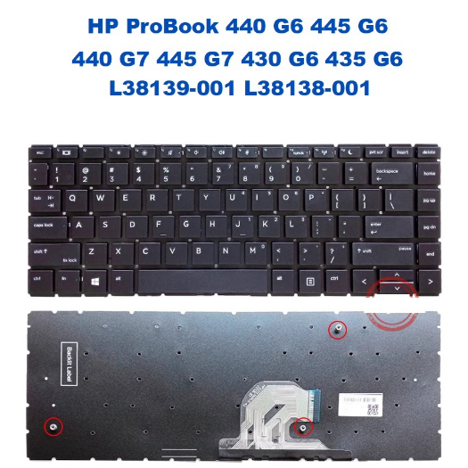 HP ProBook 440 G6 445 G6 440 G7 445 G7 430 G6 435 G6 L38139-001 L38138 ...