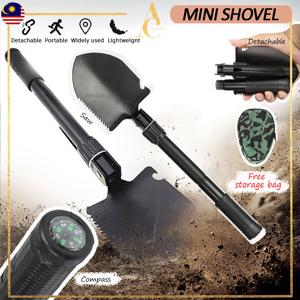 [NEW] 6-IN-1 Mini Multi-Function Camping Shovels Camping Outdoor ...