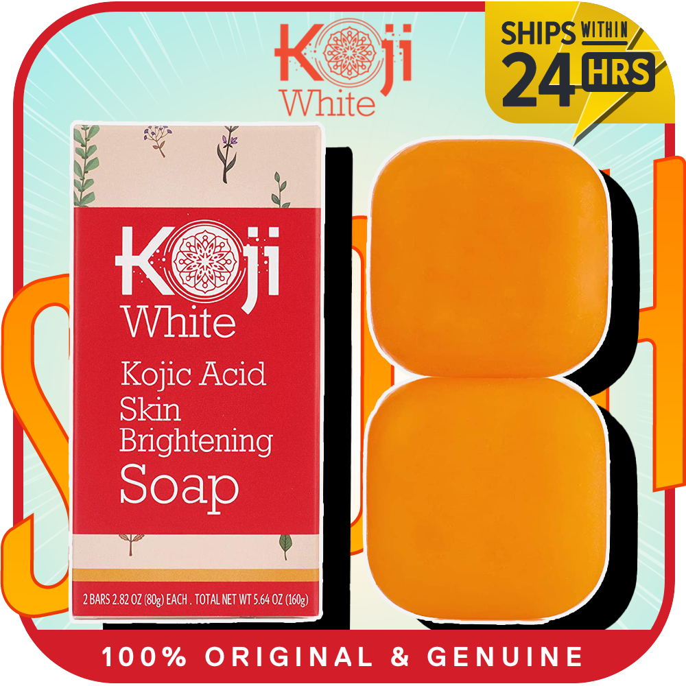 Koji White Pure Kojic Acid Skin Brightening Soap for Dark Spot ...