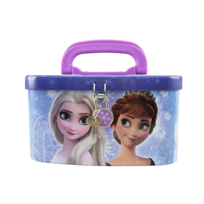Disney Frozen 2 Princess Elsa Anna Coin Bank With Lo8ck | Shopee Malaysia