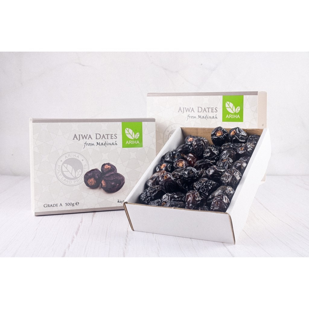 {READY STOCK} ARIHA Kurma Ajwa Madinah (500g) | Shopee Malaysia