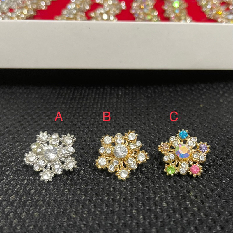 Korea Premium Brooches / Pin Tudung / Hijab Pin / bunga bulan bintang ...