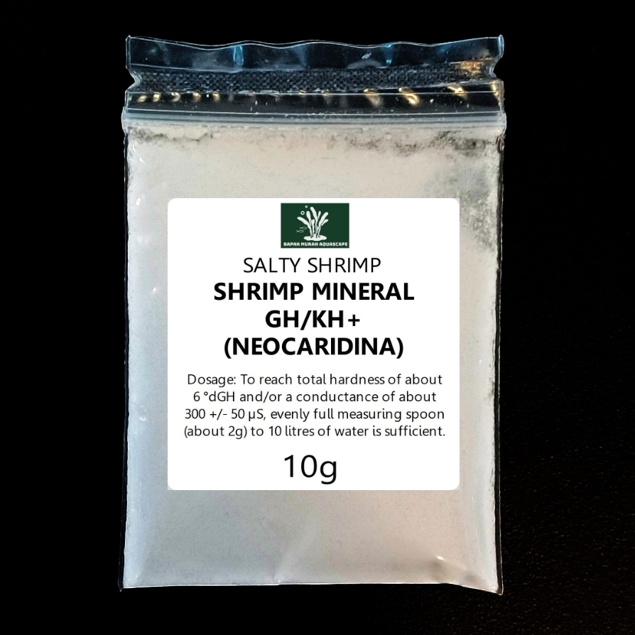 [Local Stock] Salty Shrimp Mineral GH KH+ GH+ Sulawesi Mineral 7.5 8.5 ...