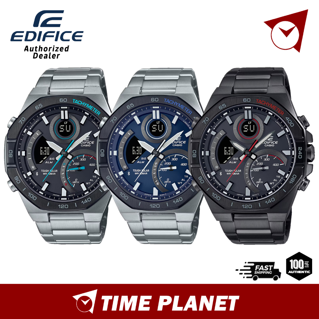 [Official Warranty] Casio Edifice ECB-950DB-1ADF / ECB-950DB-2ADF / ECB-950DC-1ADF Silver ...