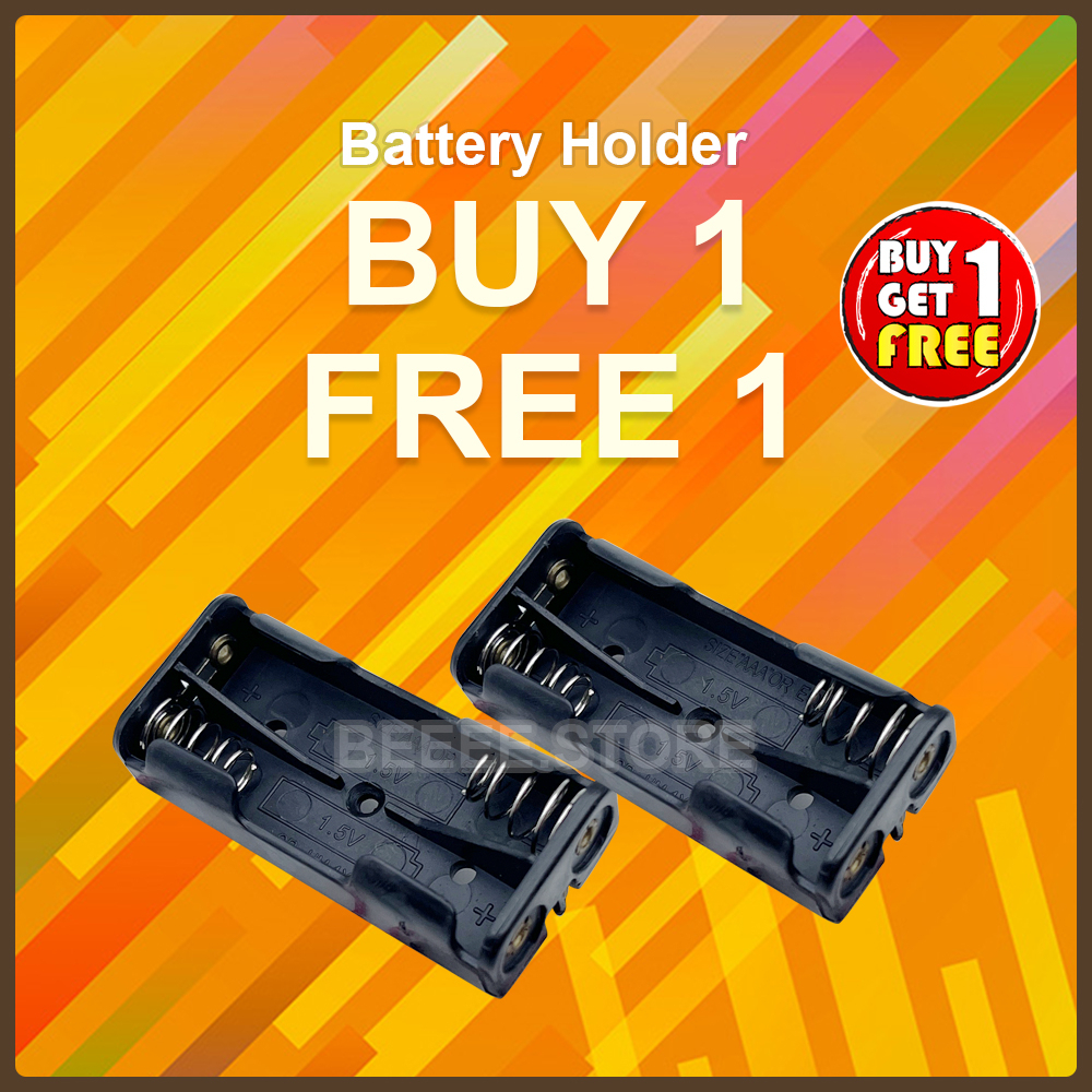 AA 1 SLOT 2 SLOT 4 SLOT / AAA BATTERY HOLDER 2PCS AAA battery casing AA ...