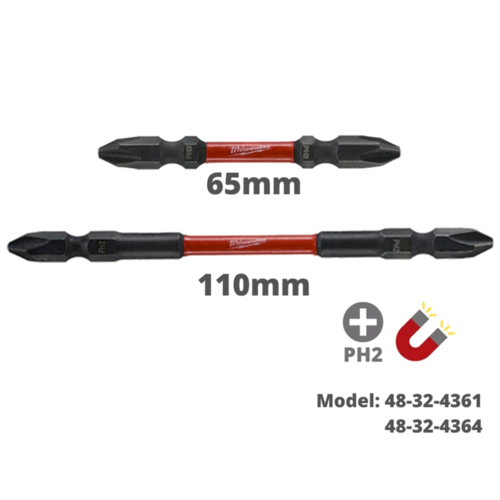 Milwaukee Impact Double-Ended Power Bits (1 pcs) | Shopee Malaysia