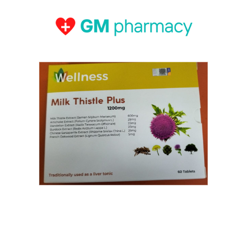 WELLNESS MILK THISTLE PLUS 1200MG 2x60's | Shopee Malaysia