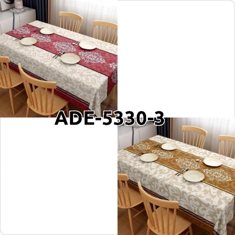 {Ready Stock} Lapik Meja (ADE5330-3) Meja Makan 4/6/8Kerusi / Coffee ...