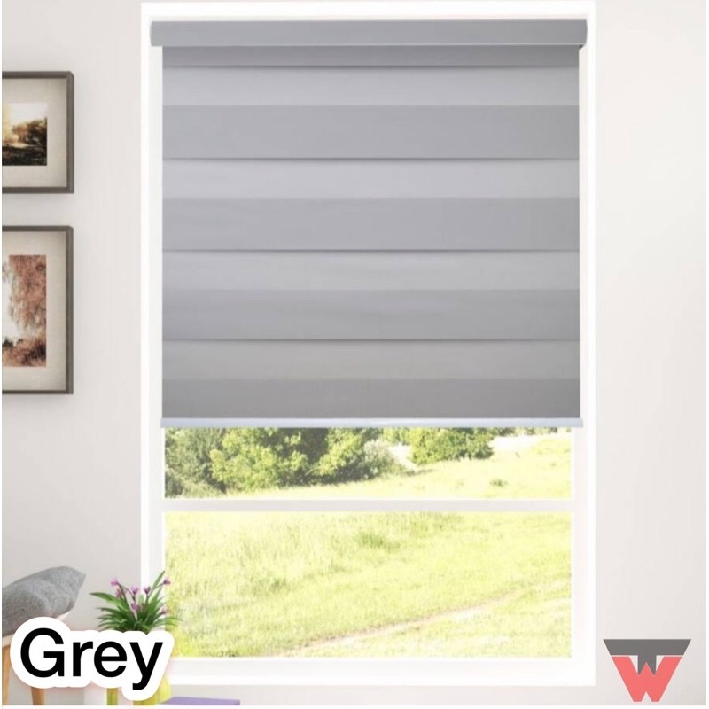 Bidai Tingkap Zebra Roller Blinds | Bidai Kain Langsir Indoor ...