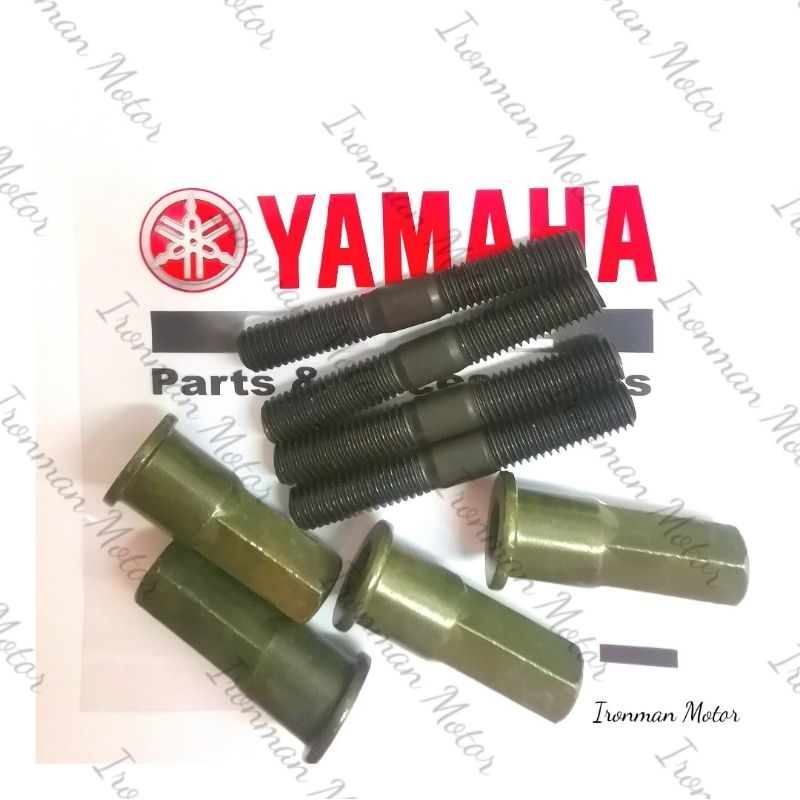 RXZ Y125Z Y125ZR Y110 SS2 RXS Block Screw Head Nut Screw Skru Tiang 8 ...