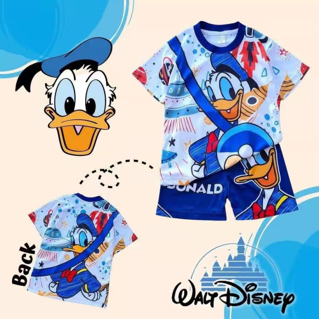Donald Duck Playset Casual Wear Boy Cloth | Shopee Malaysia