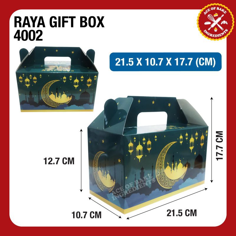 Hari Raya Box 1pc , Hari Raya Box 2023 , Gift Box , Kotak Hari Raya ...