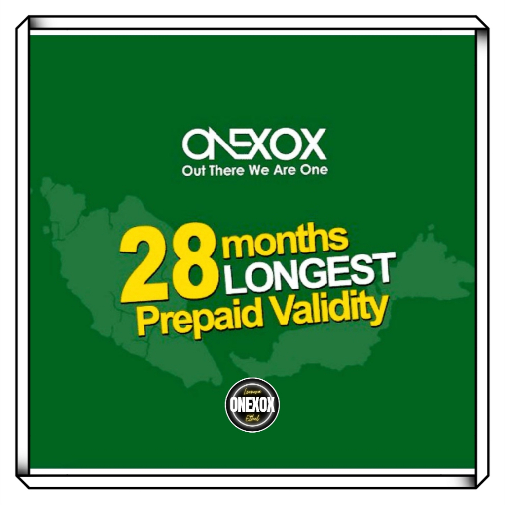 ONEXOX 5G tempoh sah extra dengan prepaid plan 36 months unlimited ...