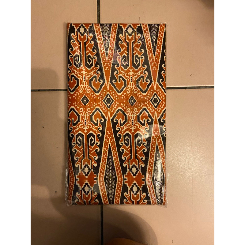 Ssj02 Sarawak Beautiful Sarong Kain Orang Ulu Dayak motif Berjahit ...