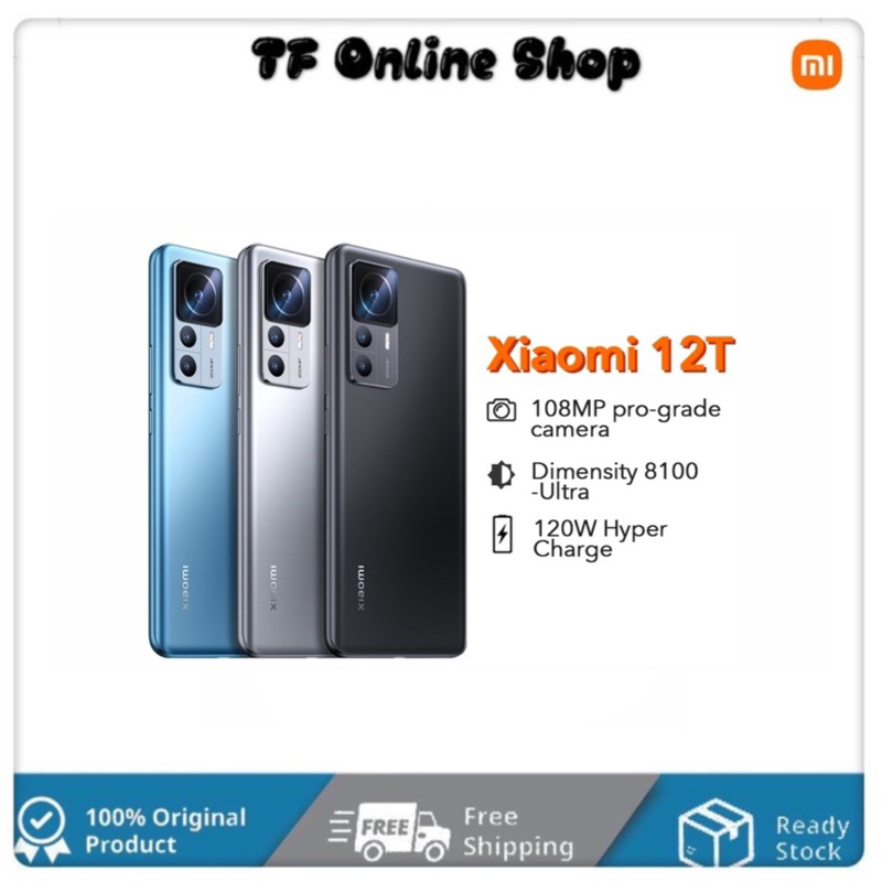 Xiaomi Mi 12T (8GB+256GB) 100% Original Set | Shopee Malaysia