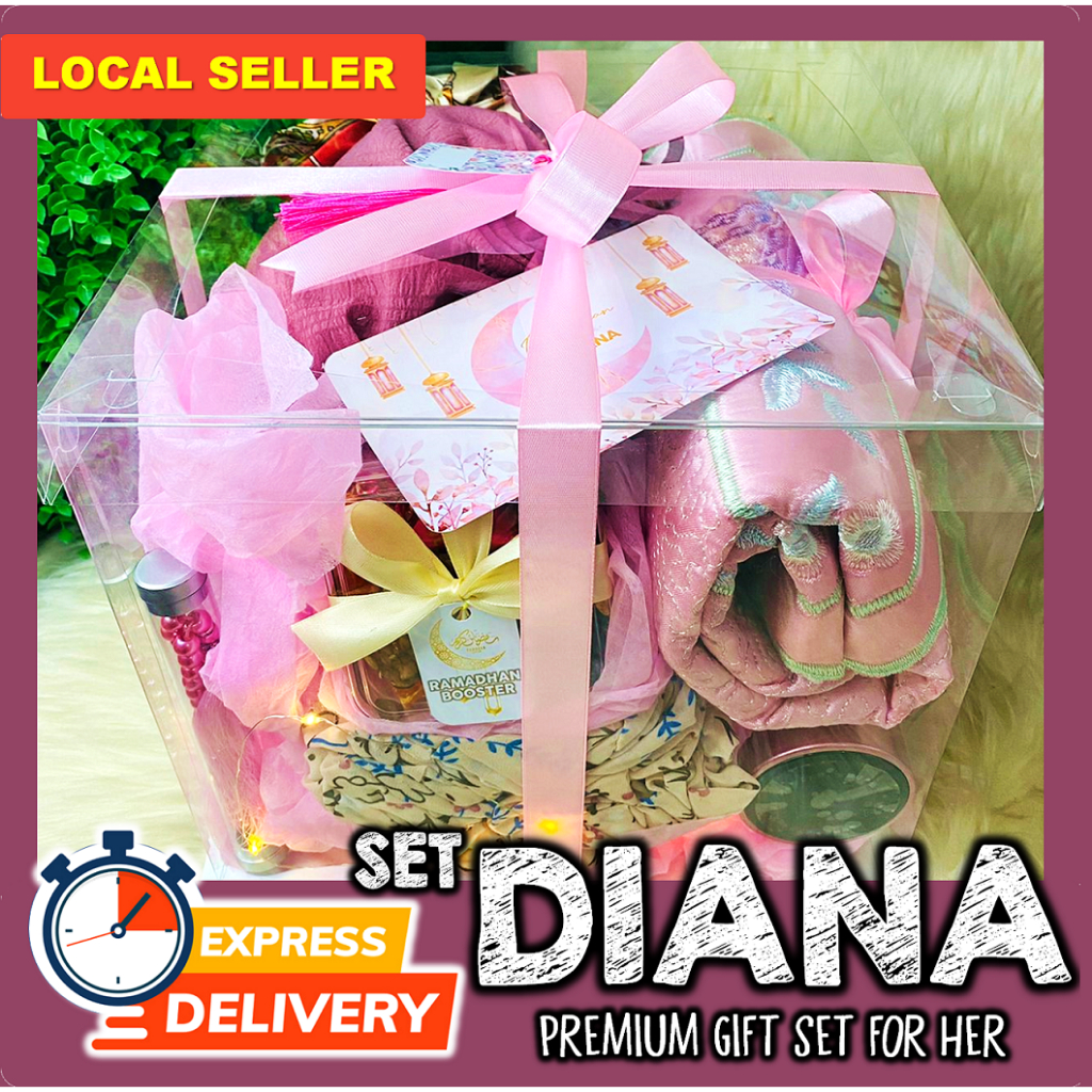 AdianaGift [FAST] [Customize Gift Box] SET DIANA Premium Ramadhan Gift ...