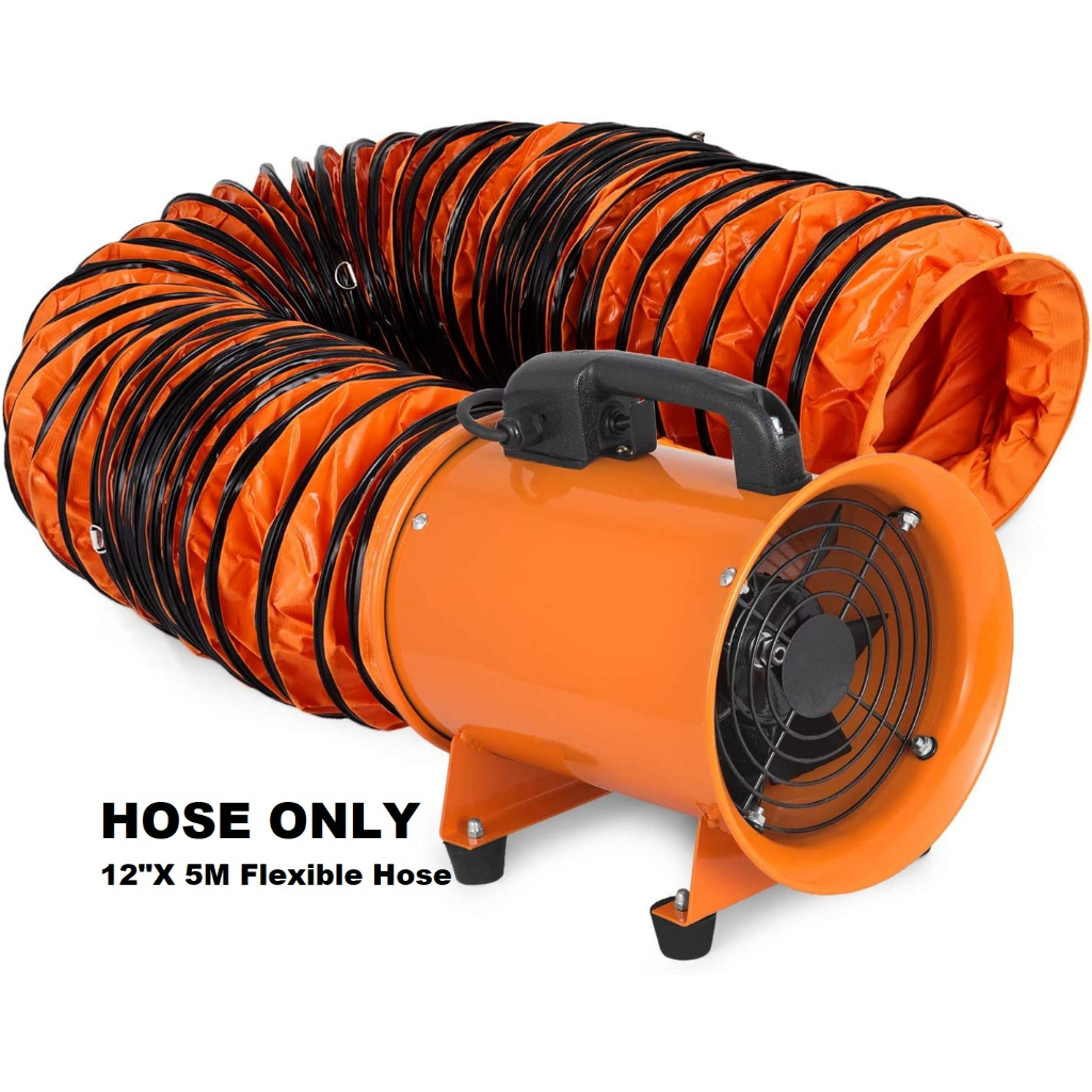 12" x 5M Flexible Hose For Ventilation Fan | Shopee Malaysia