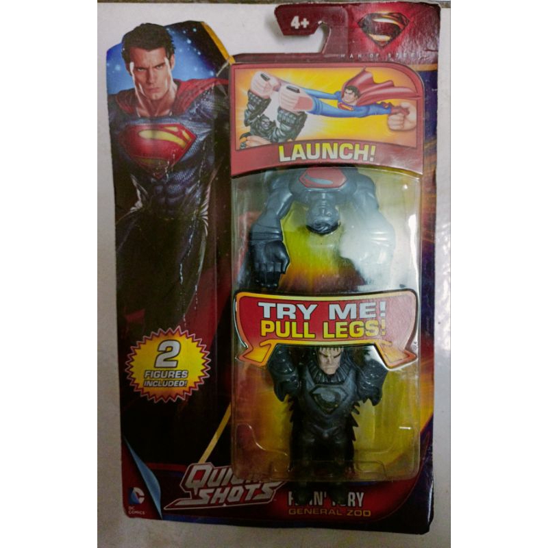 Mattel Superman Flyin Fury General Zod Man Of Steel Original | Shopee ...