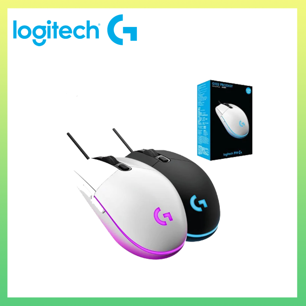 Logitech G102 Wired Gaming Mouse with Lightsync RGB Lighting, Max 8000 DPI | Shopee Malaysia