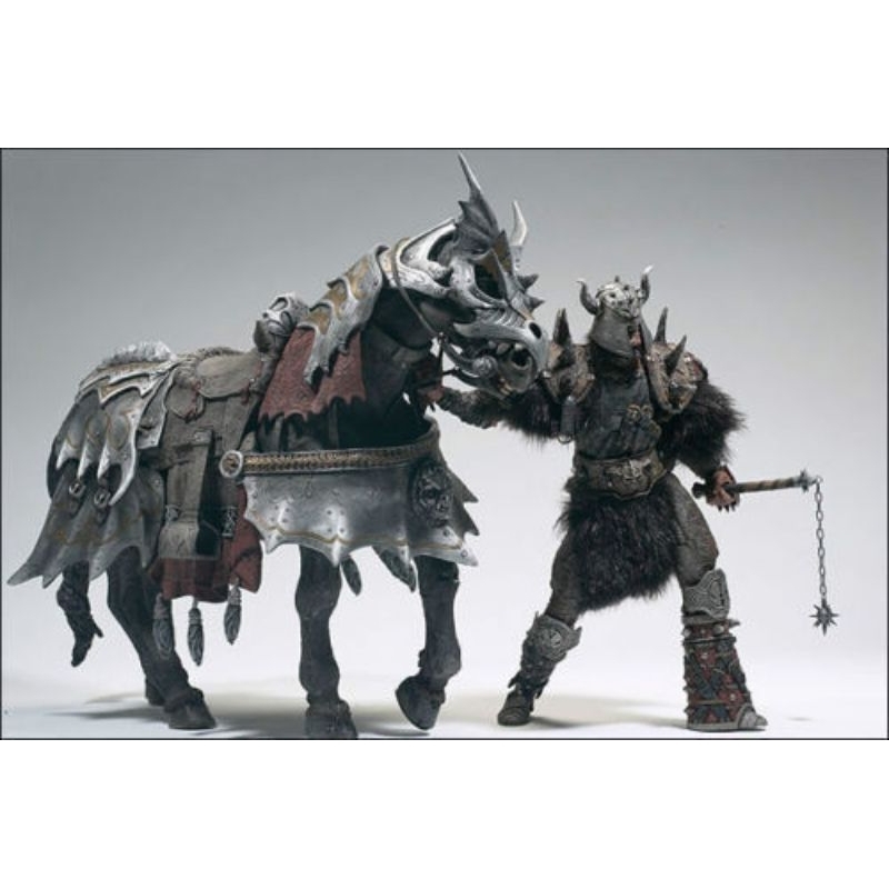 Mcfarlane Dark Ages Spawn Series 22 The Bloodaxe & Thunderhoof the ...