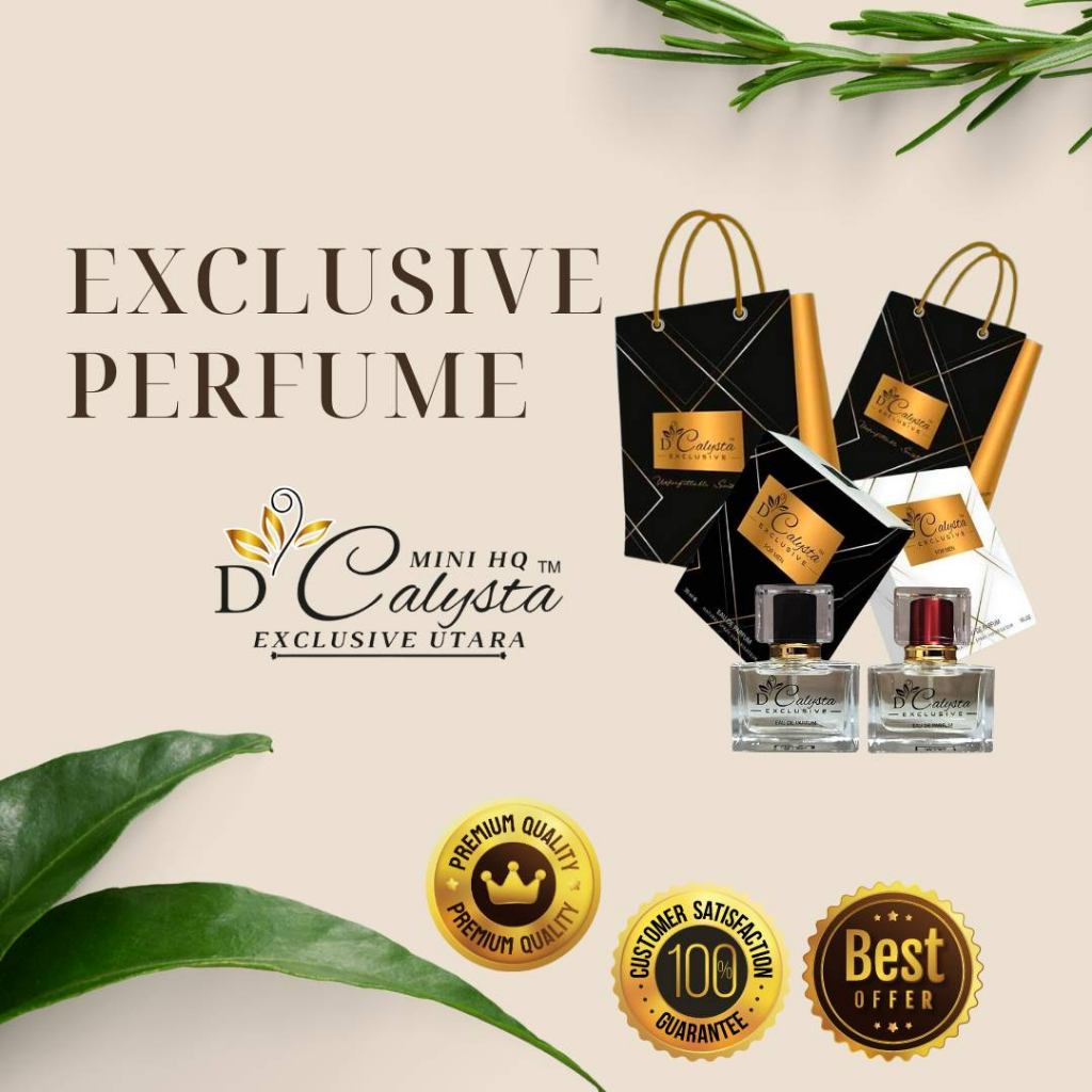 D'CALYSTA EXCLUSIVE PERFUME HQ Man & Woman (42 type) Cepat Delivery ...