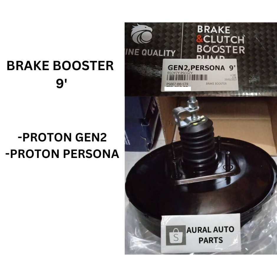 Brake Booster 9’’ For Car Proton Gen2 Persona Ready Stock 100% Original ...
