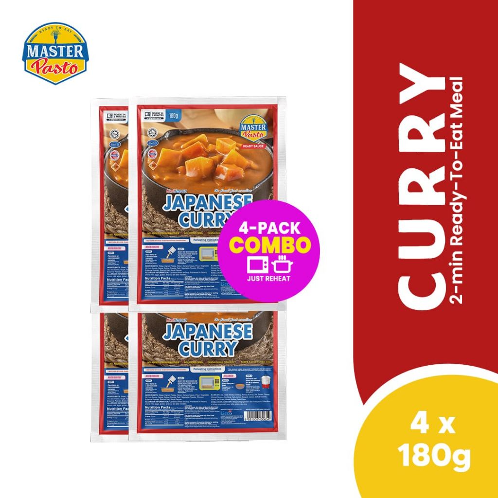 Japanese Curry Food Service Value Pack (180g x 4 Packs) | Shopee Malaysia