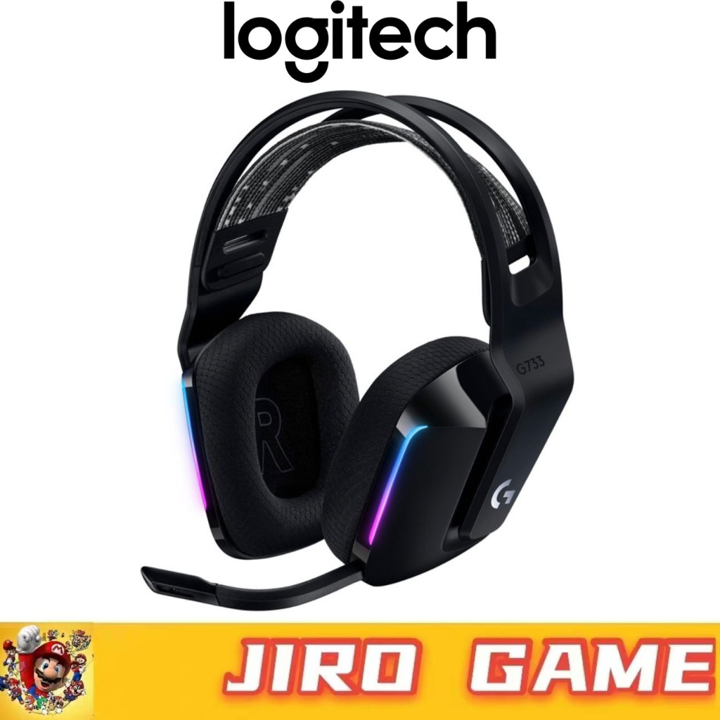 Logitech G733 LIGHTSPEED Wireless Gaming Headset with suspension ...