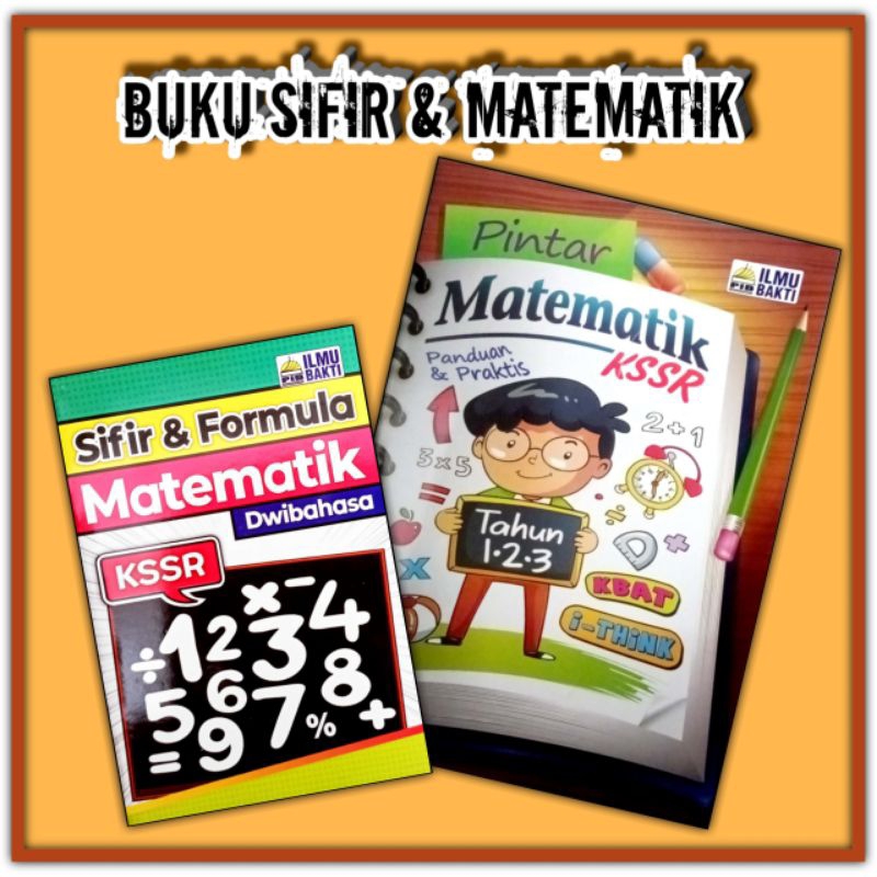 sifir & formula matematik dwibahasa & pintar matematik kssr | Shopee Malaysia