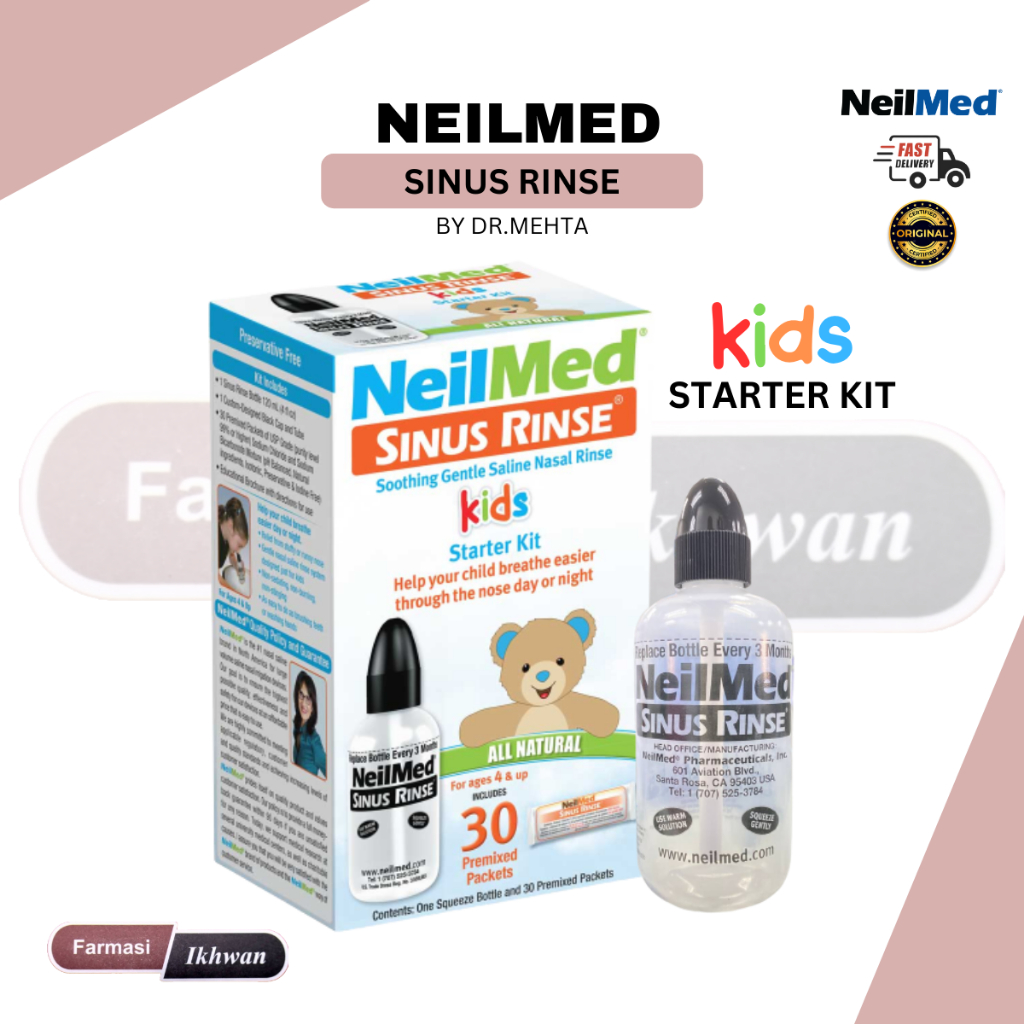 Neilmed Sinus Rinse Kids Starter Kit | Shopee Malaysia