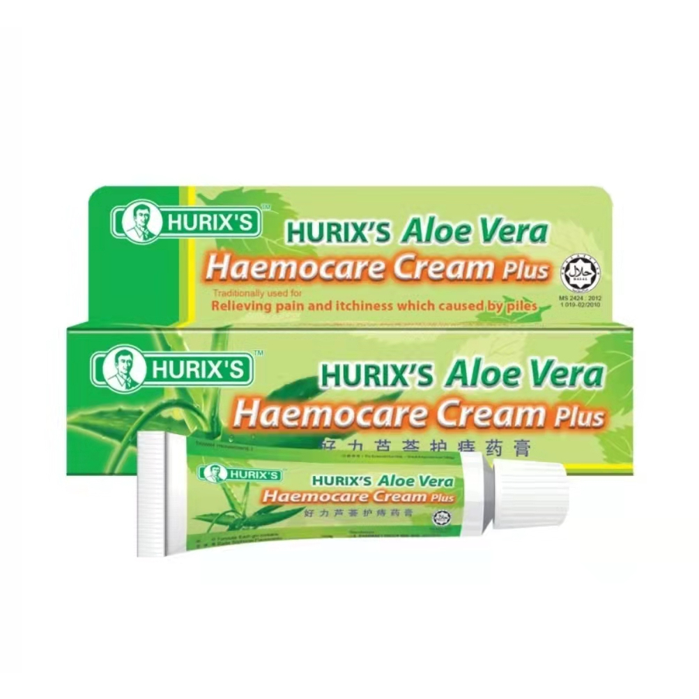 HURIX'S HAEMOCARE CREAM (WITH ALOE VERA EXTRACT PLUS) 13GM Haemorrhoid ...