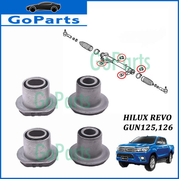 4pc Steering Rack Bush Set Toyota Hilux Revo Gun125 Gun126 [2015~22 ...