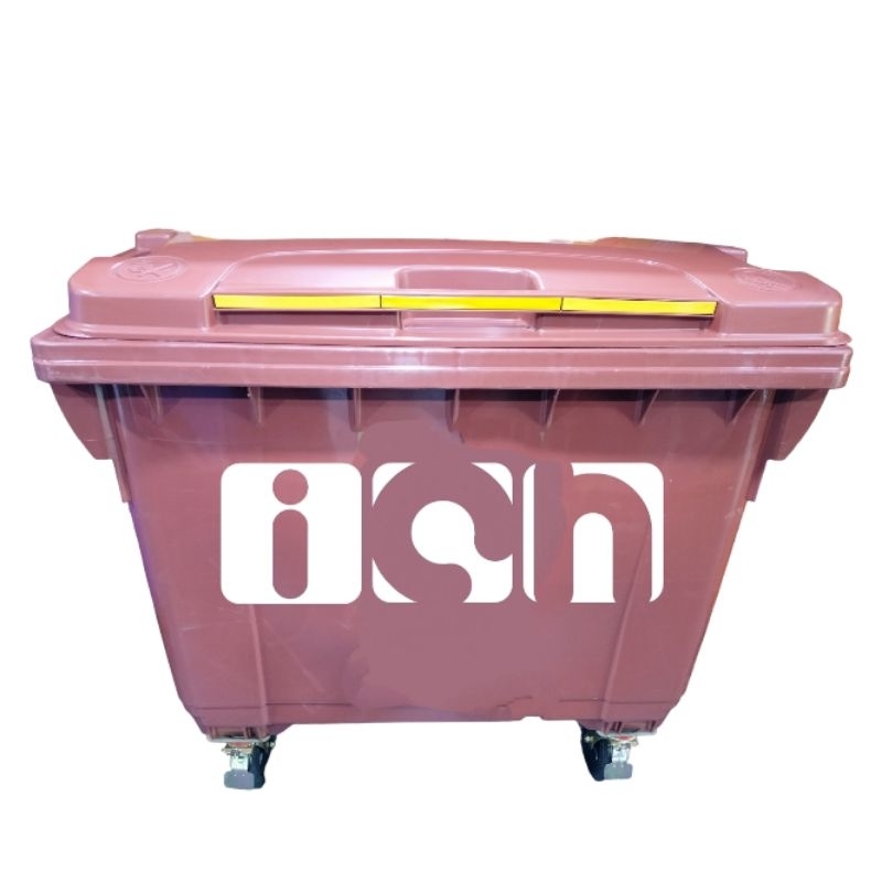 🔥Wholesale🔥HDPE 660L /1100L🌱Mobile Garbage Bin 4 Wheel Green Bandaraya ...