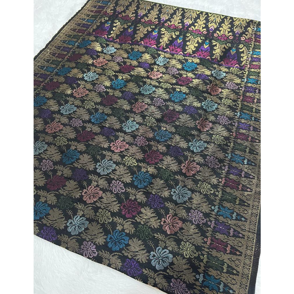 Sampin Songket Siap Jahit Samping Dewasa Nikah Tunang Raya Sedondon ...