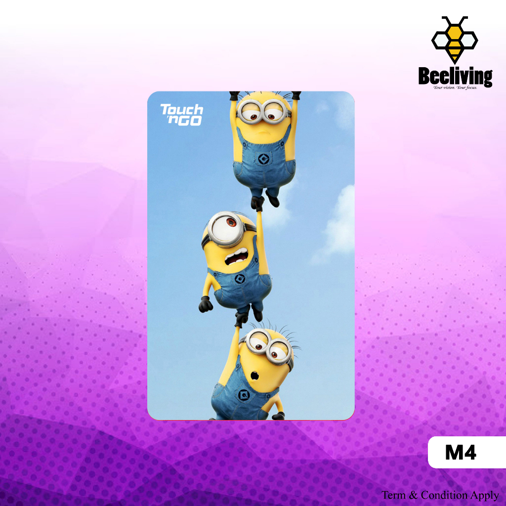 MINIONS ( SERIES 1 ) - Touch n Go Card Sticker Cover (Waterproof, High ...