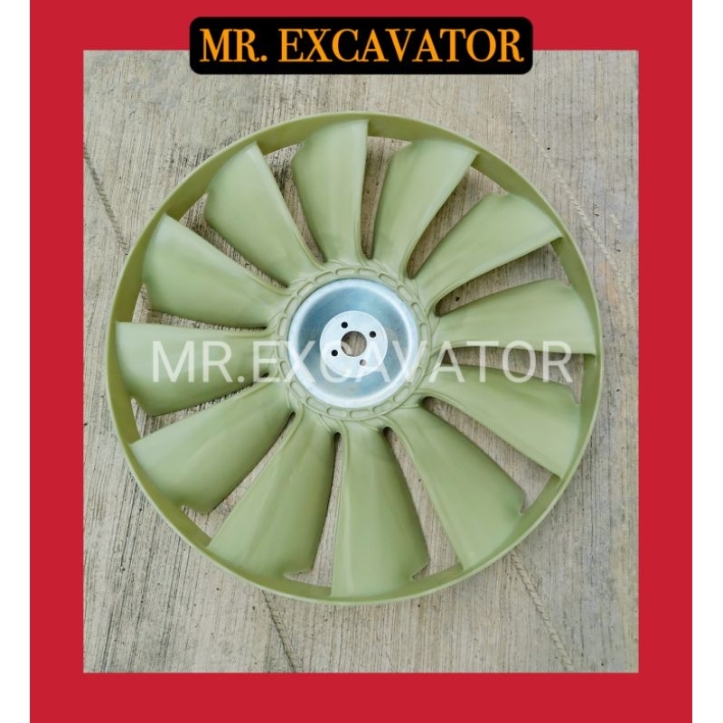 (Heavy Duty) Hitachi ZX ZX200 ZX200-1 6BG1 Isuzu Excavator Radiator Fan ...