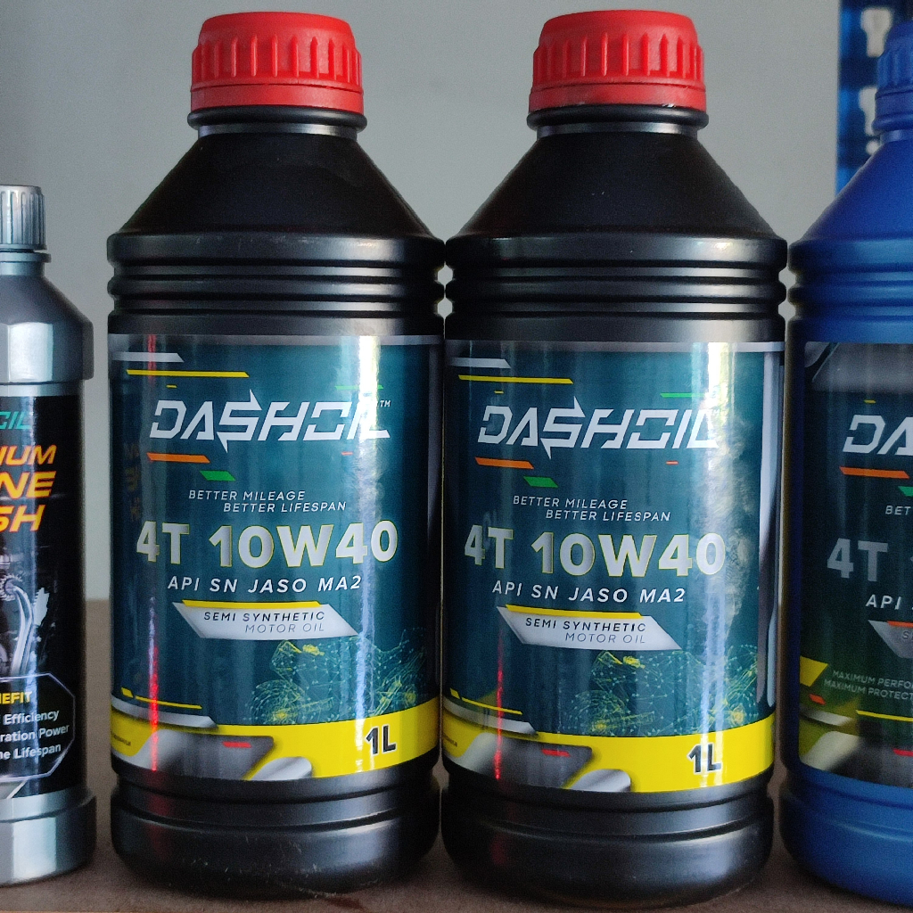 Fast Ship Out Dash Oil 10W 40 Semi Synthetic 1L Motor Oil Engine Oil 4T ...