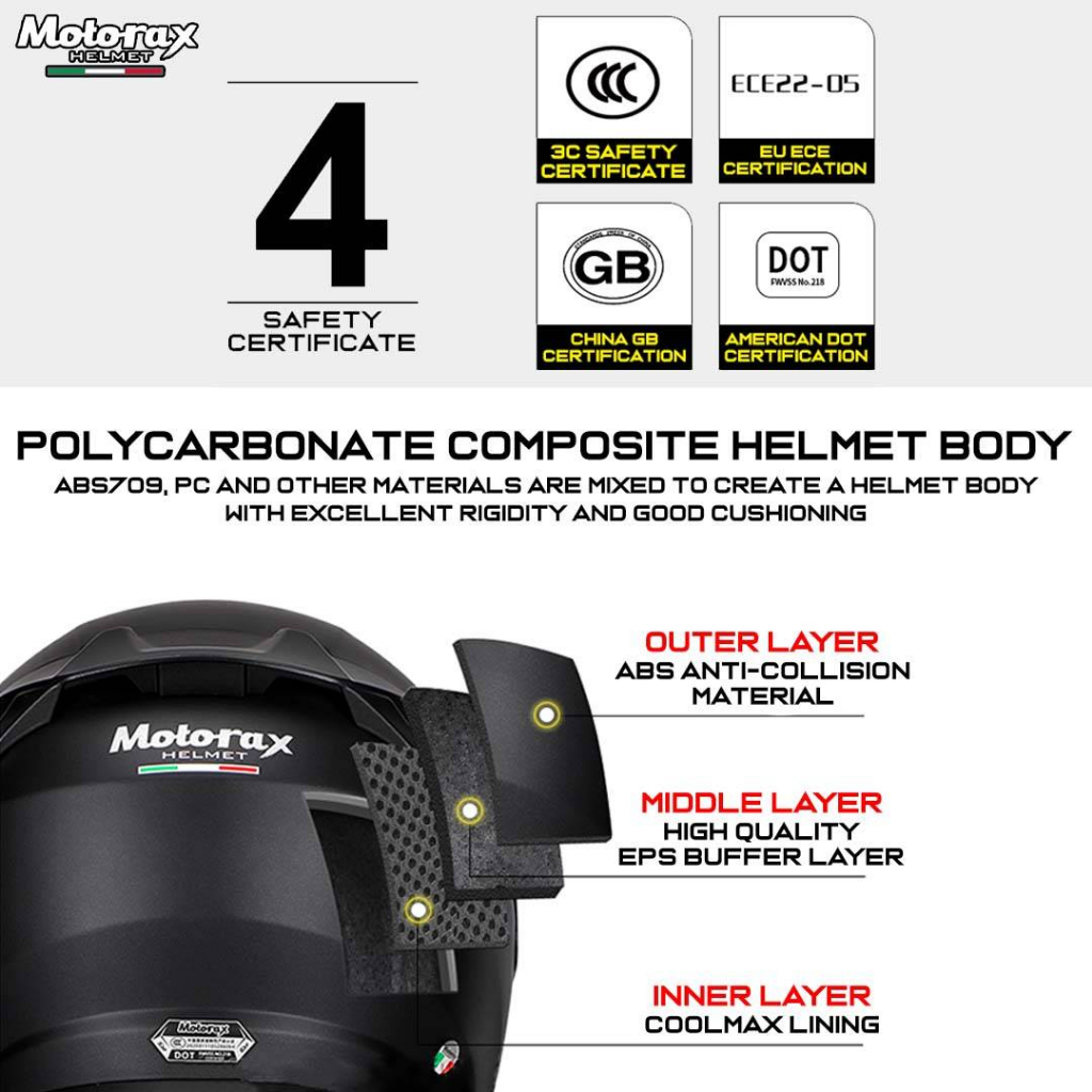 MOTORAX S30 OPEN FACE HELMET LIGHT WEIGHT RINGAN | Shopee Malaysia