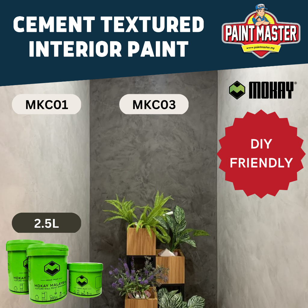[DIY-Concrete Art] Cement Texture Paint/ Wall Designing Texture/ Cat Special Effect/ Cement ...