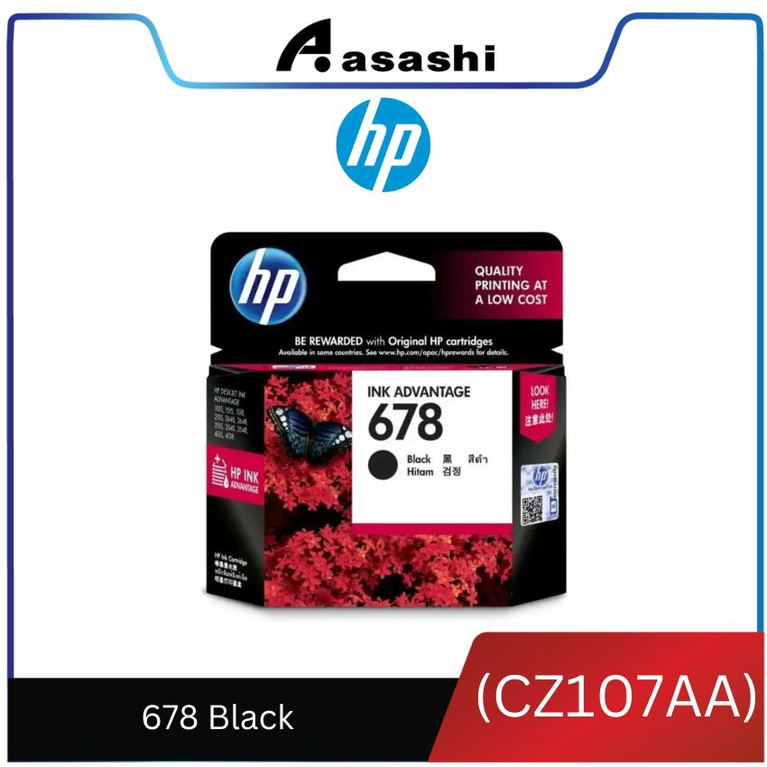 HP 678 Black / Tri-color Ink Cartridge (CZ107AA)(CZ108AA) | Shopee Malaysia
