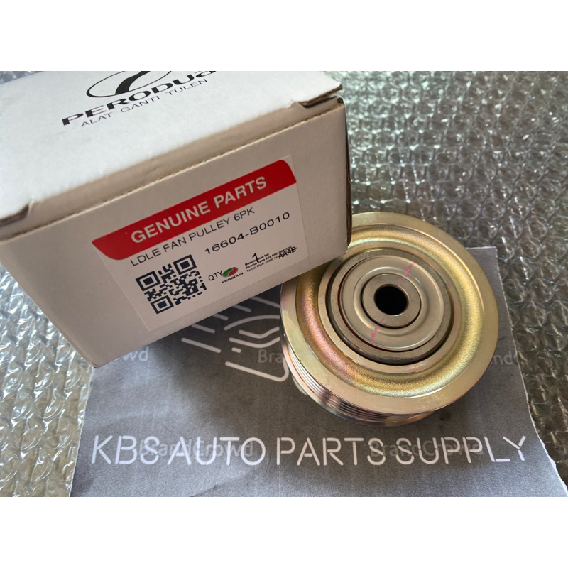 (16604-B0010) Fan Belt Pulley (Pully Tali Kipas) 0Idler Pulley Perodua ...